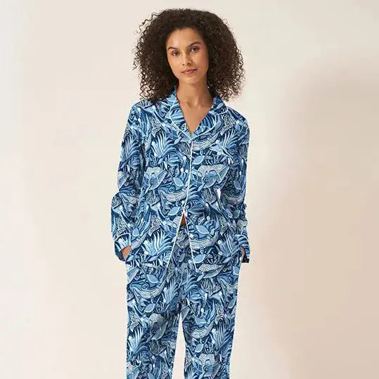 Long Sleeve Cotton Pyjamas & Nightwear – Soft & Cosy | Myza