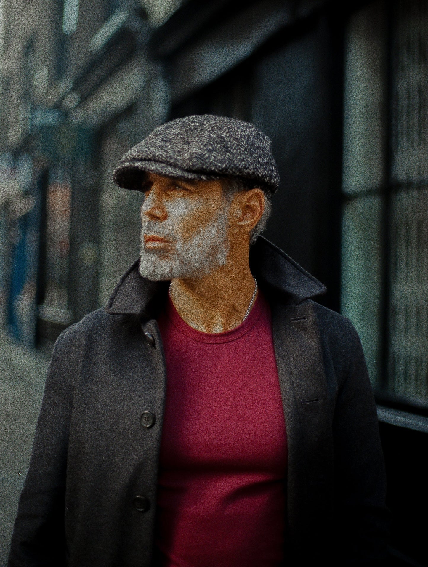 Chiltern Shacket Sleeve Lining - Birbo Twill Grey – Myza