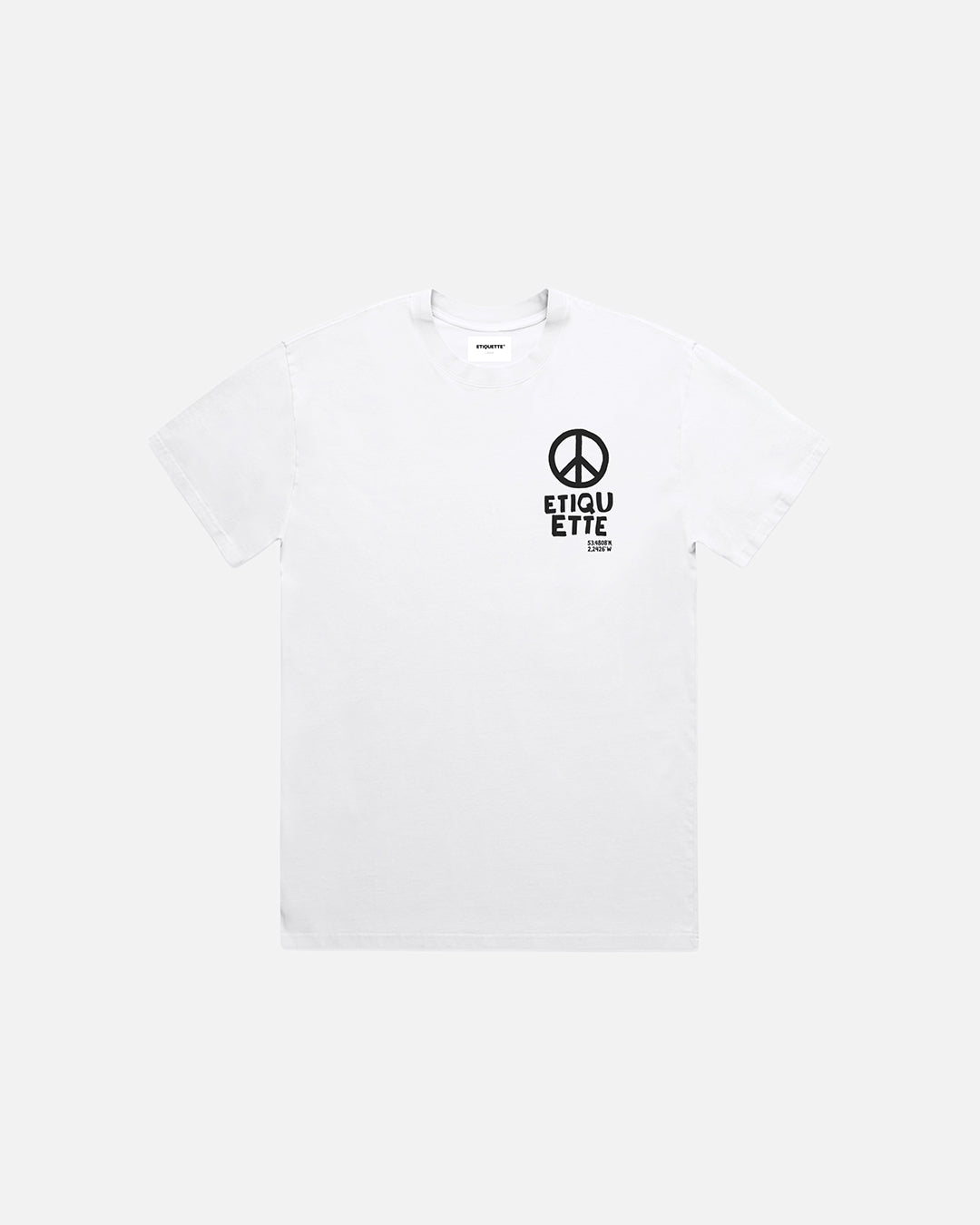 PEACE TEE - WHITE – Myza