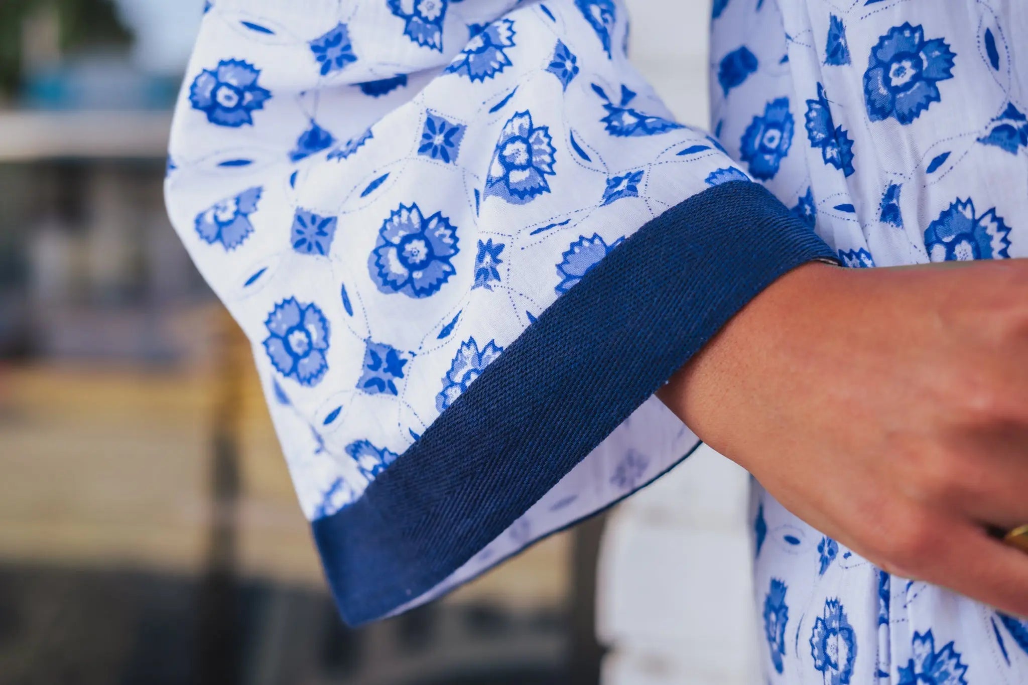Chaya Waffle Cotton Tunic – Myza
