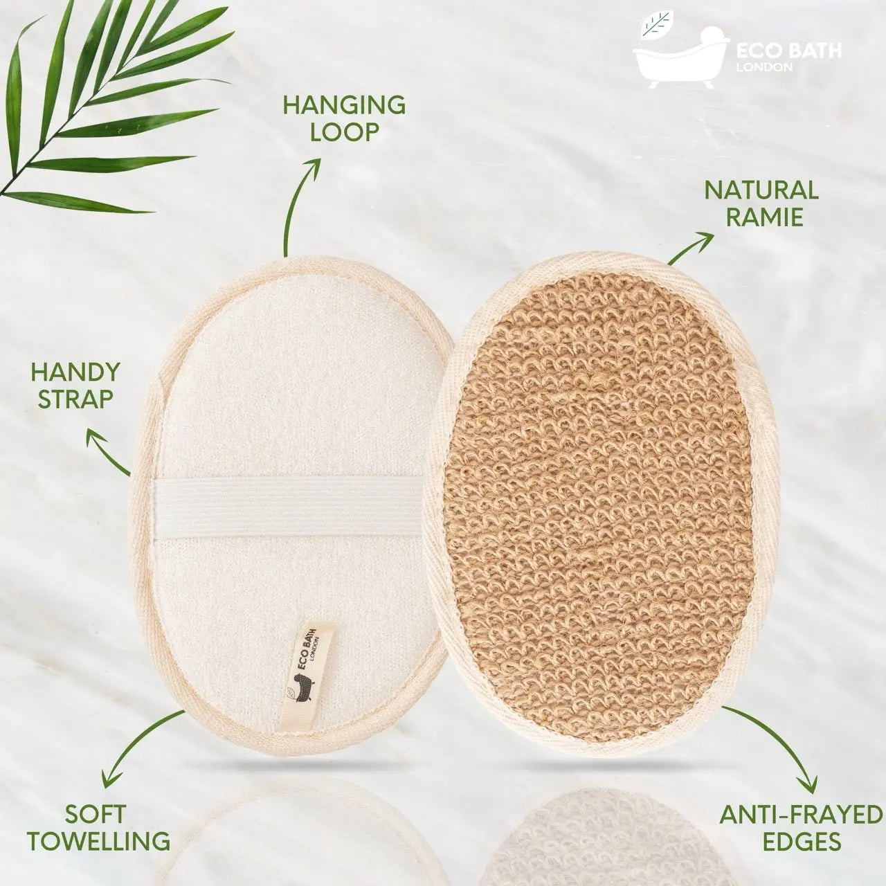 Natural Ramie Bath Pad – Myza