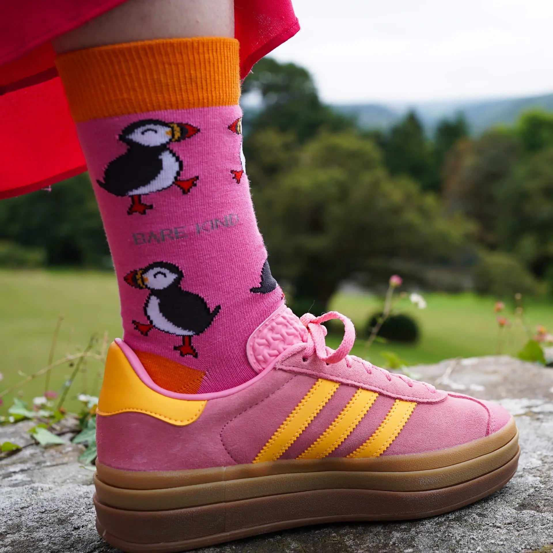 Puffin Couple 2 Pack Bamboo Sock Set – Myza