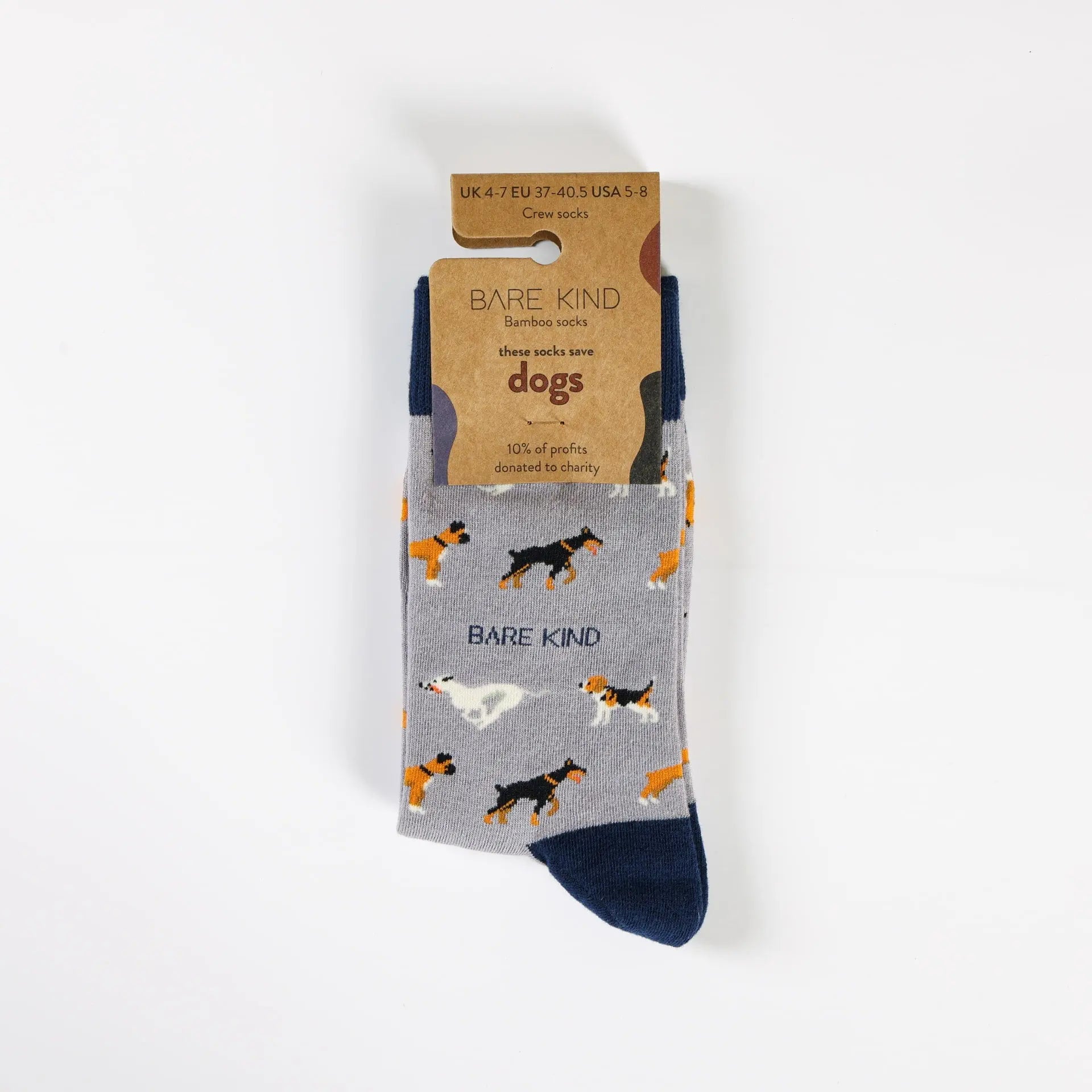 Save the Purple Dog Bamboo Socks – Myza