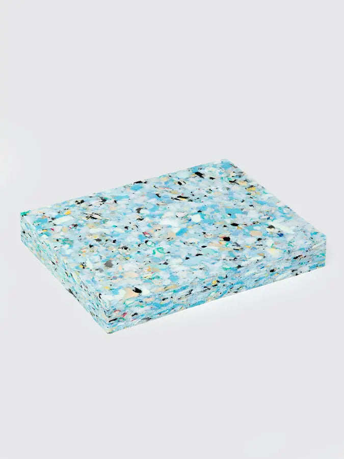 Yoga Studio Recycled Chip Foam Pilates Head Block (20 x 15 x 2.5cm) – Myza
