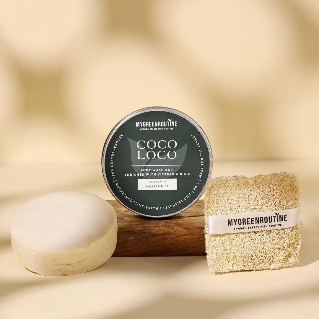 Coconut & Lemon Body Wash Bar – Myza