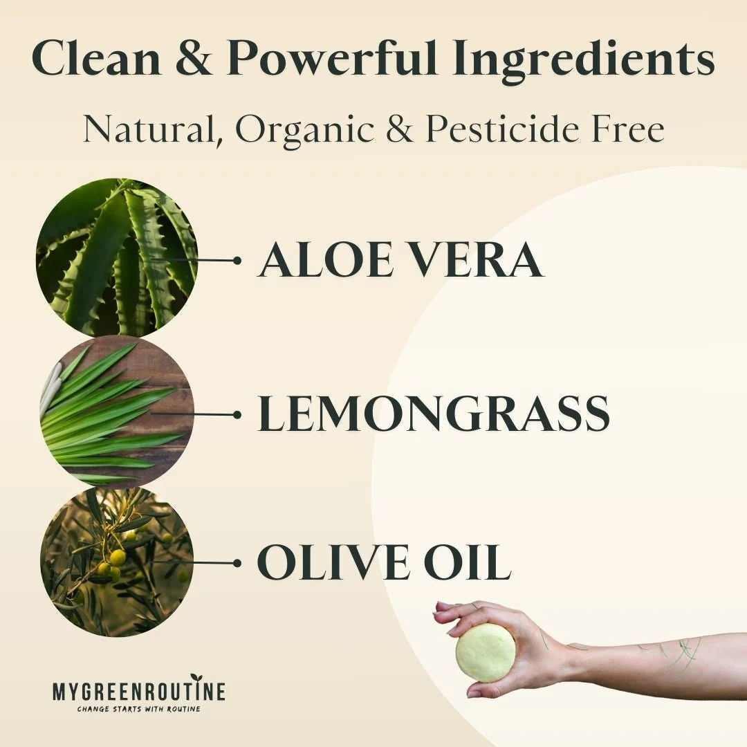 Coconut & Lemon Body Wash Bar – Myza