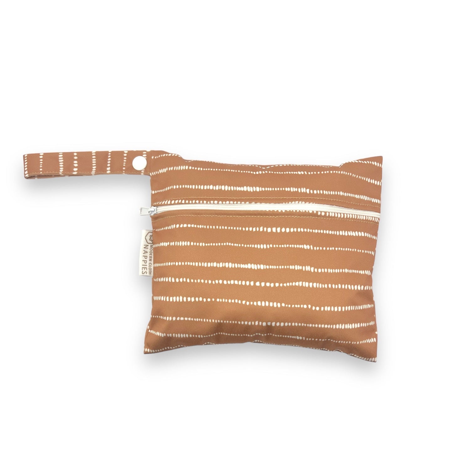 Reusable Mini Wet Bag - Dune - Tan with White – Myza